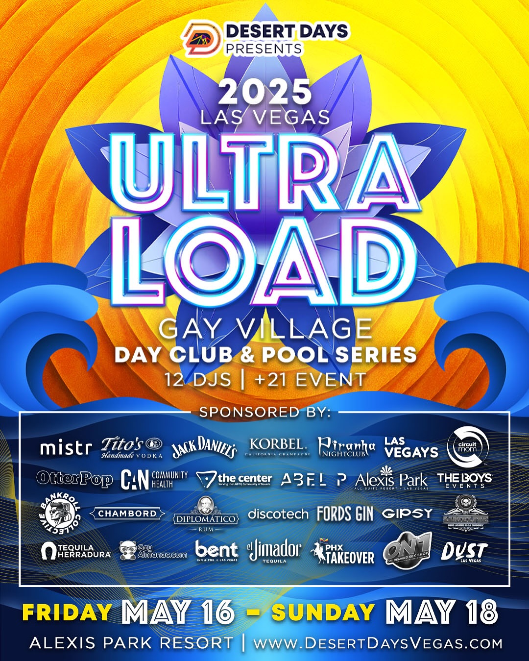 Desert Days Ultra Load Las Vegas Ticket Raffle | The Boys' Events